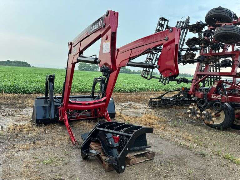 2014 Case IH L785 Front End Loader with Grapple and Mounts, Bale Spear ...
