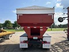 1994 Pup Truck Hopper Trailer, Shop Built, Center Dump, Roll Tarp ...