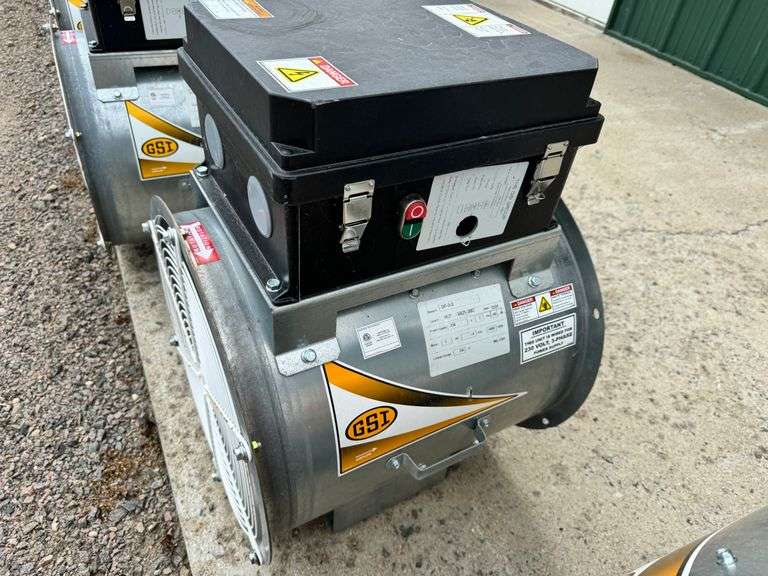 GSI 18” Bin Fan, 3 HP 3 Phase 230V Motor - Fragodt Auction and Real ...