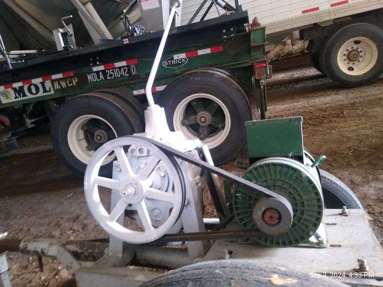 Home Made PTO Cart, 7 ½ HP Motor - Fragodt Auction and Real Estate LLC