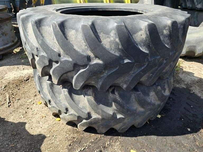 (2) 14.9R26 Firestone Radial All Traction FWD, 10 Ply - Fragodt Auction ...