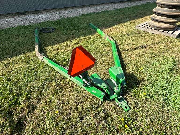 Hitch for Back End of a Digger for Pulling a Cart or Coil Packer ...