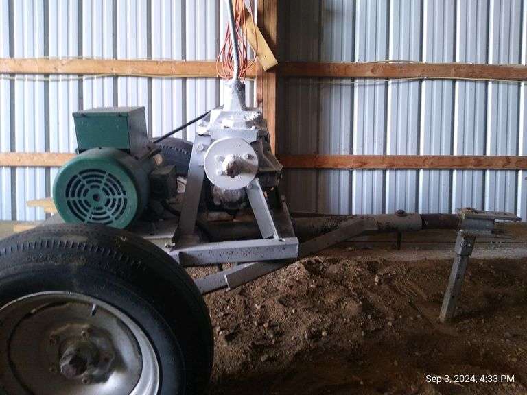 Home Made PTO Cart, 7 ½ HP Motor - Fragodt Auction and Real Estate LLC