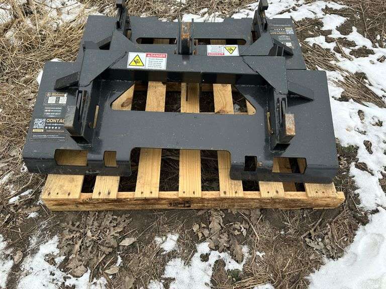 (1) Wolverine Skid Loader Mount, 3pt - Fragodt Auction and Real Estate LLC