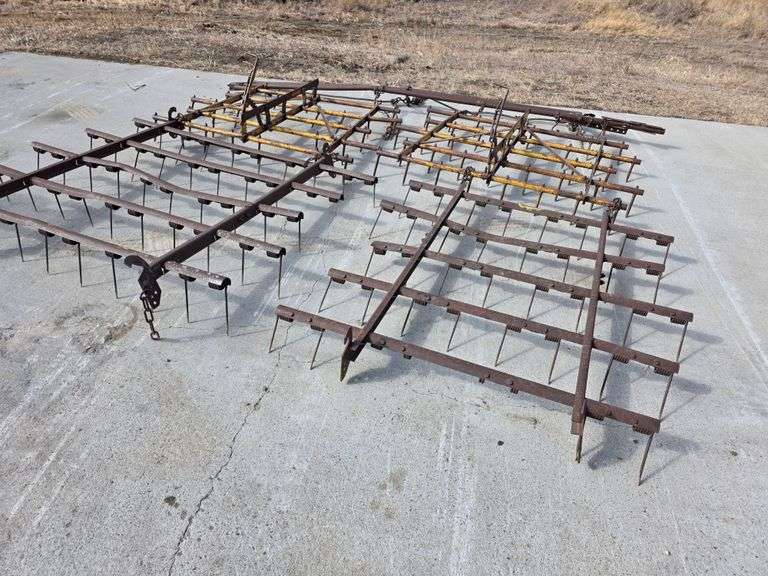 4 Sections Drag, (2) Spike Tooth Drag Sections and (2) Spring Tooth ...