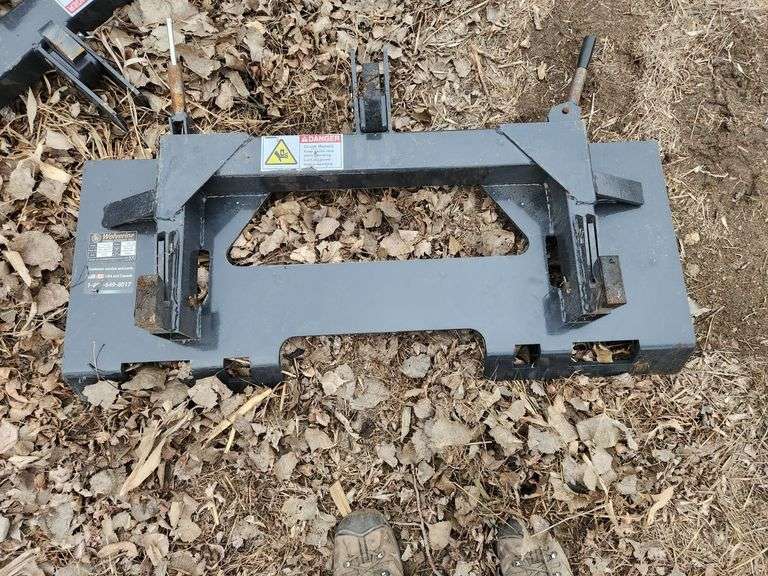 Wolverine Skid Loader Quick Attach Quick Hitch. This Item is Located in ...