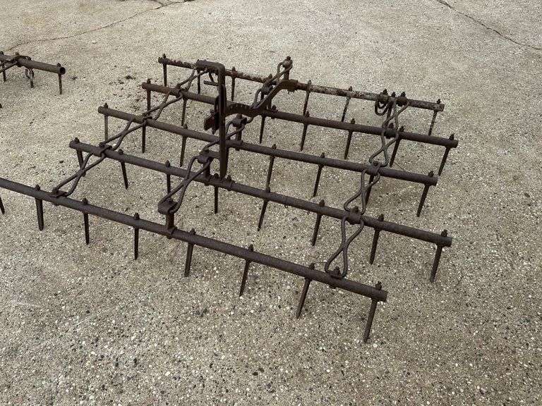 5’ Spike Tooth Drag Section, Adjustable (1) - Fragodt Auction and Real ...