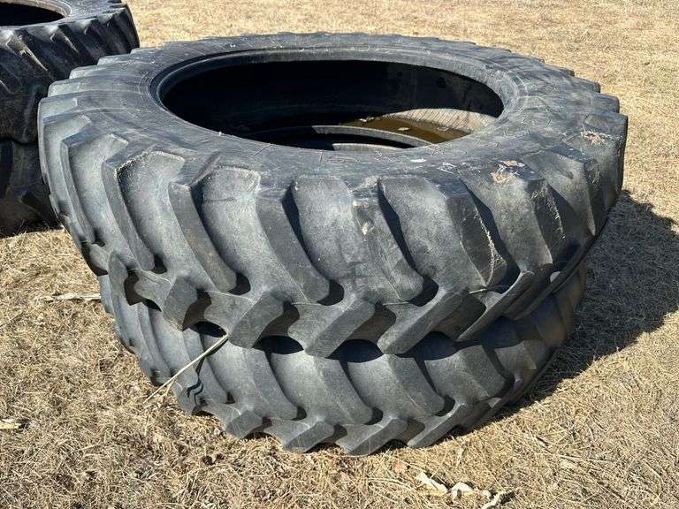 (2) 18.4x46 Firestone Tires - Fragodt Auction and Real Estate LLC