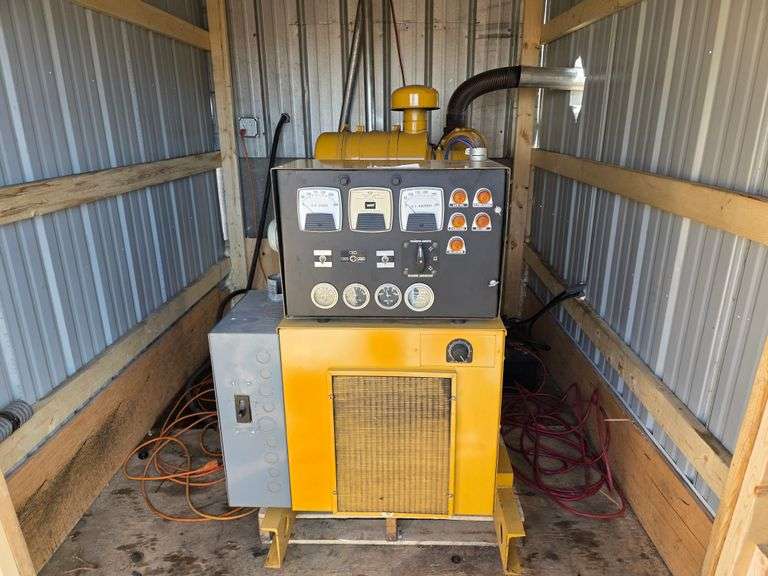 Katolight Standby Generator, 6 Cylinder White Diesel Engine, 60KW, 3 ...