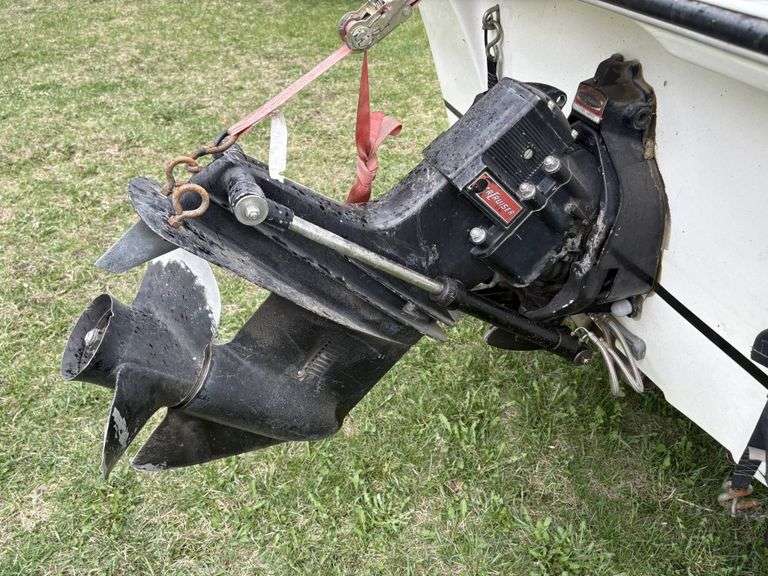 1971 Larson 18’ Fiberglass Model 51806 Boat on ShoreLand’r Trailer ...