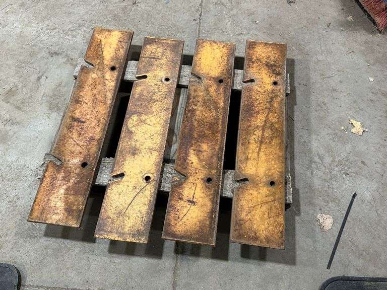 (4) Skid Loader Counter Weights, Set of 4 and Each Weighing 25lbs ...