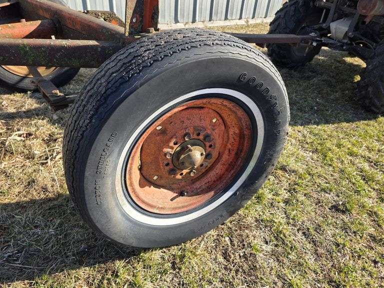 Case IH Running Gear, Has Some Welds, 15” Tires on 6 Bolt Rims ...