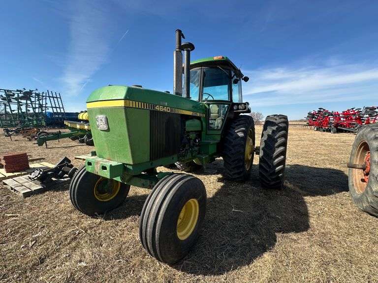 1978 John Deere 4640 2wd Tractor, Shows 9,378 Hours, 3pt, 3 Rear ...