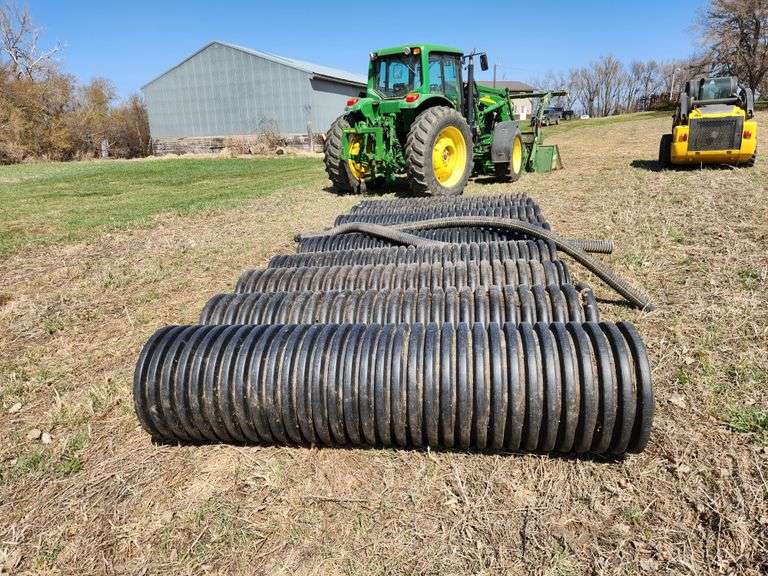 (9) 18” x 83” Long Solid Pipe, 2 Small Pieces - Fragodt Auction and ...