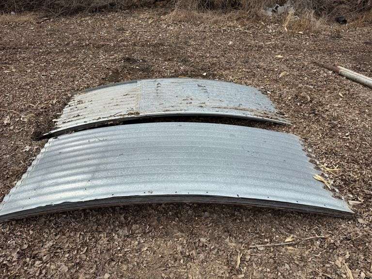 Approx 19 Sheets of Bin Steel, 45”x10’, Buying All for One Money ...