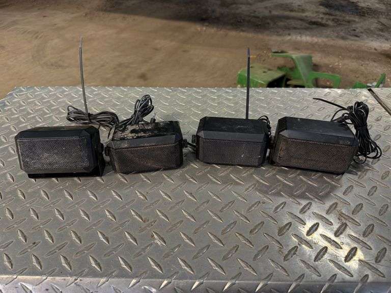 (4) 2-Way Radio External Speakers, Buying All for One Money - Fragodt ...