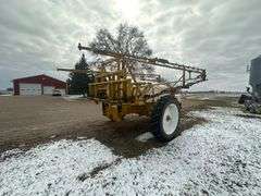 Ag Chem Pull Type Sprayer, 1000 Gallon Tank and Rinse Tank, 90’ Booms ...