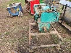 Onan Engine, 4 Cylinder Diesel, Turns Over, Unknown Working Condition ...