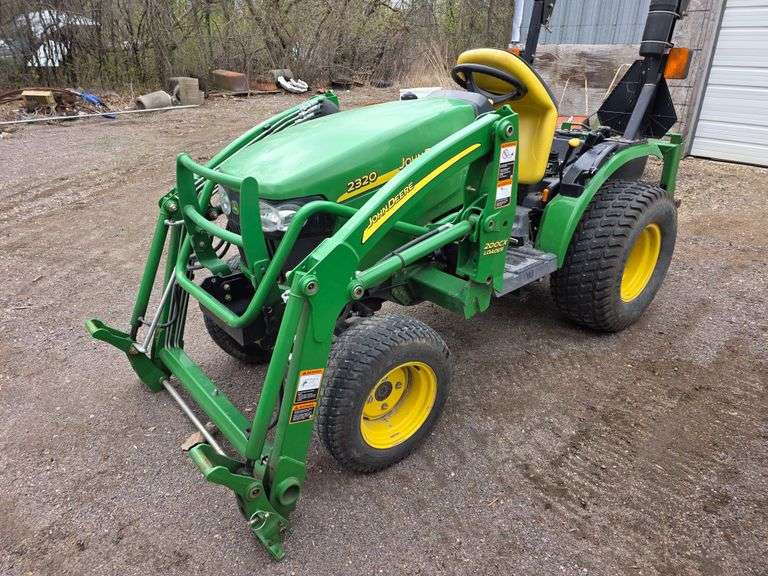 2009 John Deere 2320 Utility Tractor with 200CX Loader, Shows 348 (Not ...