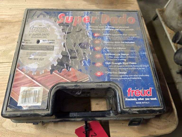 6” Super Dado - Fragodt Auction and Real Estate LLC