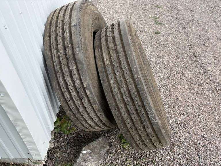 (2) Gladiator QR55-ST Truck Tires, 295/75R22.5, Buying All for One ...