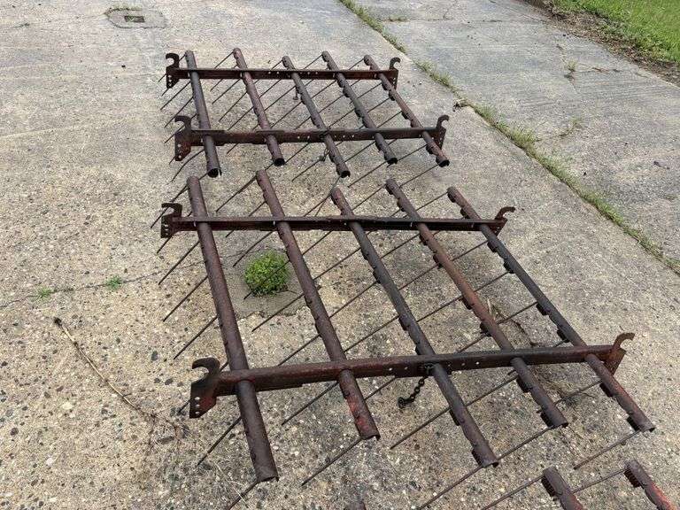 (2) Melroe Spring Tooth Drag Sections, 5’ - Fragodt Auction and Real ...