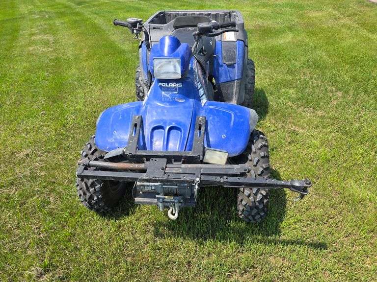 2004 Polaris 500 HO ATP (All Terrain Pickup), 4x4, Winch, Front Hitch ...