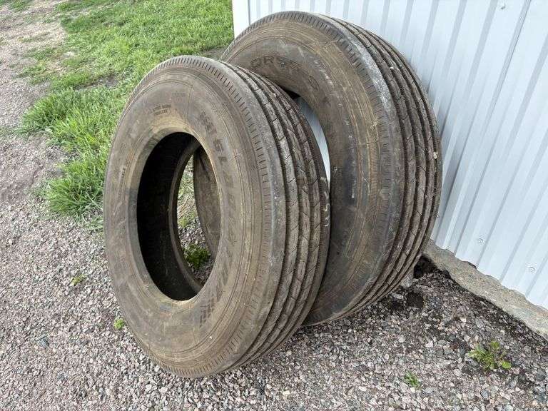 (2) Gladiator QR55-ST Truck Tires, 295/75R22.5, Buying All for One ...