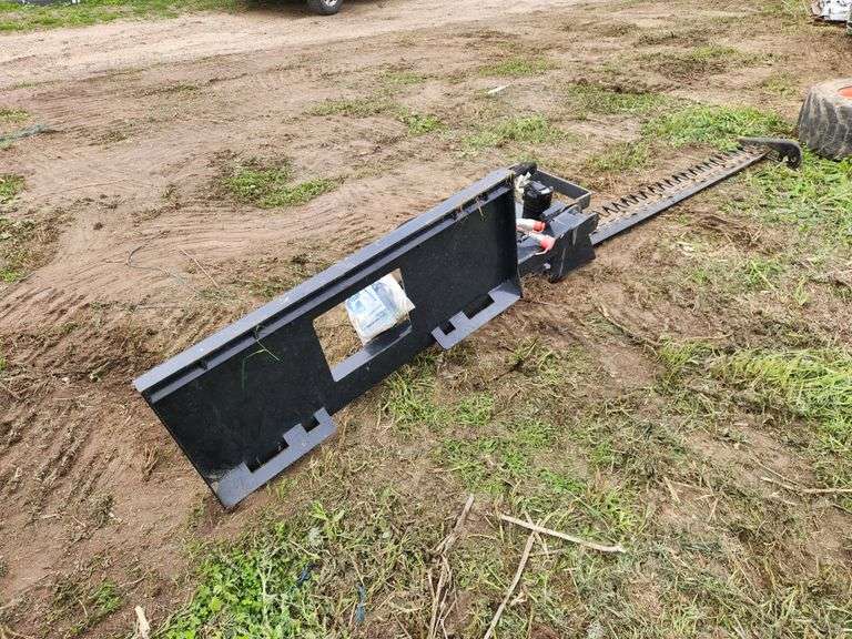 Wolverine Skid Loader Sickle Mower, Skid Loader Quick Attach, 6’ Bar ...