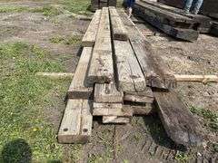 (16) 3”x9” Creosote Treated Bridge Planks, various lengths, 14.5’-25 ...