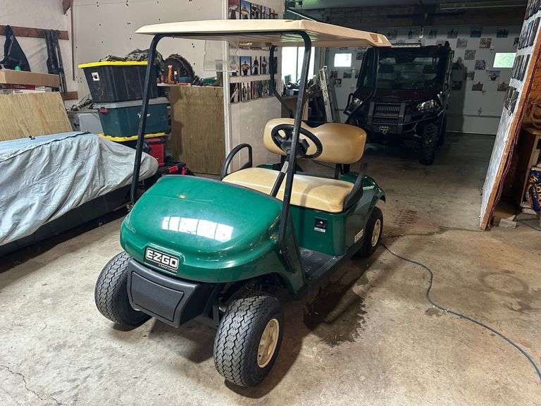 2019 EZ Go TXT Golf Cart, Gas Engine, Fresh Service, Very Clean Per ...