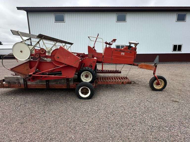 IH Model 175 Swather, 12’ Cut, Needs New Canvas, Wisconsin Air Cooled ...
