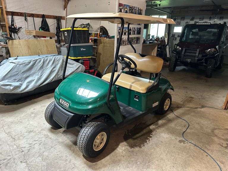 2019 EZ Go TXT Golf Cart, Gas Engine, Fresh Service, Very Clean Per ...