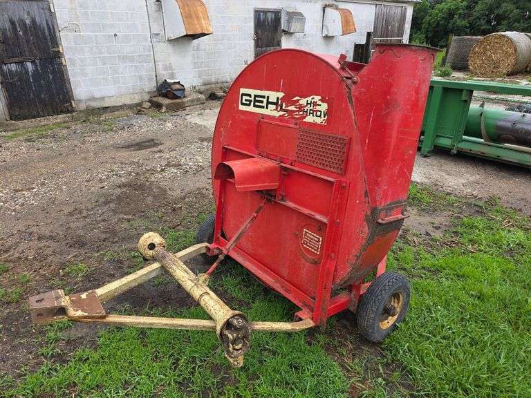 Gehl Hi-Throw Silage Blower, 540 PTO, Working Order Last Time it was ...