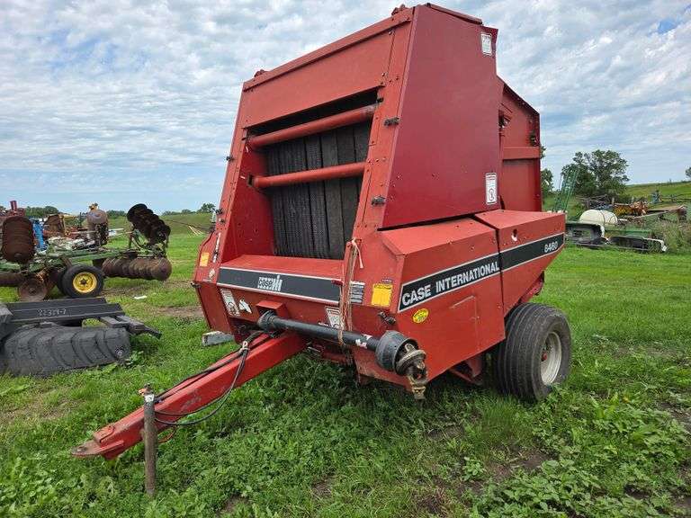 Case IH 8460 Round Baler with Monitor, 540 PTO - Fragodt Auction and ...