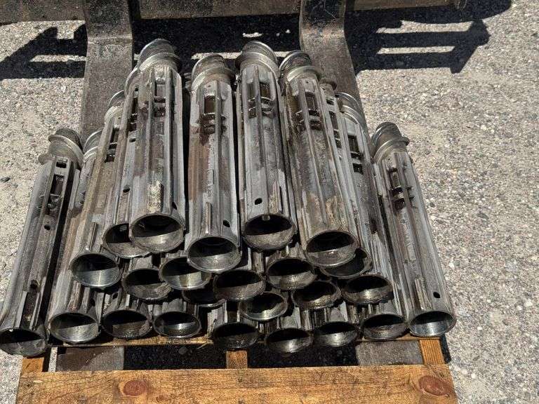 John Deere Stalk Rolls, 12 Rows (24 Pieces), Taken off a John Deere ...