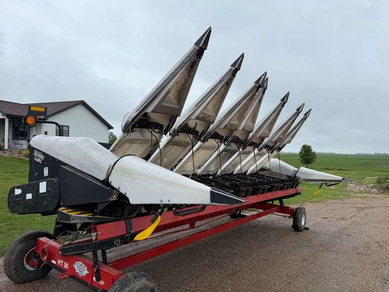 2011 Harvstec 5308C Chopping Corn Head, 8R30, Insight, 8 Rows of Stalk ...