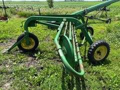 John Deere 673 Side Delivery Rake, 5 Bar, with Dolly, Left Hand ...