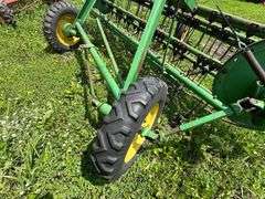 John Deere 673 Side Delivery Rake, 5 Bar, with Dolly, Left Hand ...