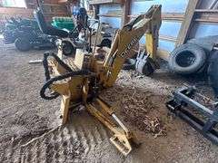 John Deere Model BH8 Backhoe Attachment, 14” Bucket, Skid Loader ...