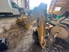 John Deere Model BH8 Backhoe Attachment, 14” Bucket, Skid Loader ...