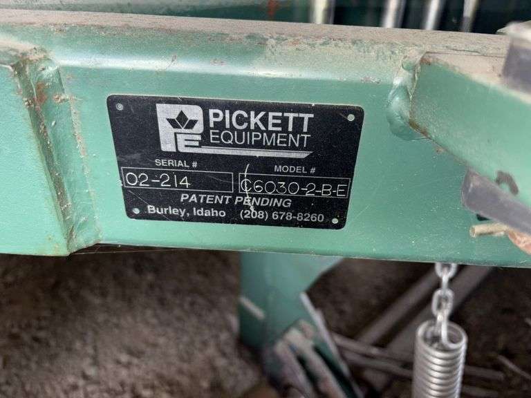 Pickett 1 Step Edible Bean Rodder/Windrower, 15’, Center Discharge, 32 ...
