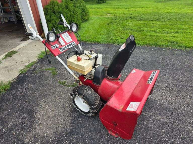 Snapper 1030 Walk Behind Snow Blower, Self Propelled, Electric Start ...