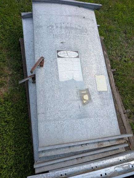 (4) Butler Bine Doors with Frames and some Bolts, Buying All for One ...