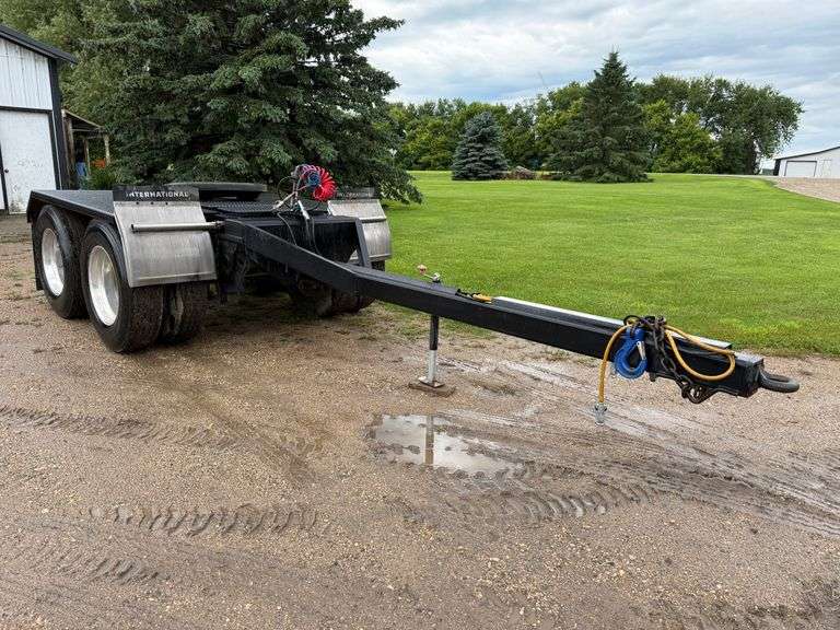 Shop Built Semi Dolly, Spring Ride, Air Brakes, 295/75R22.5 Tires ...