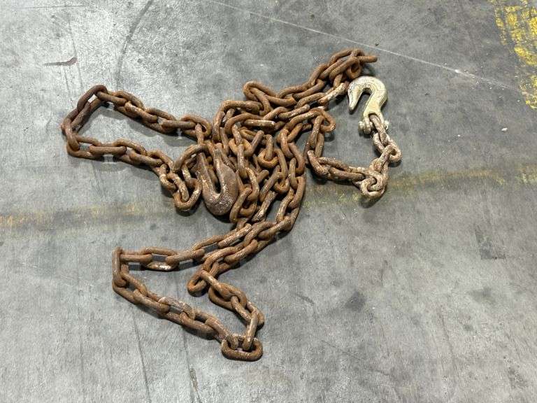 Log Chain, Approx 13’ Long, with Ends - Fragodt Auction and Real Estate LLC