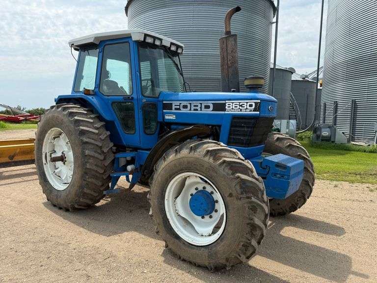 1990 Ford 8630 MFWD Tractor, Power Shift Transmission, 8,786 Hours, 20. ...