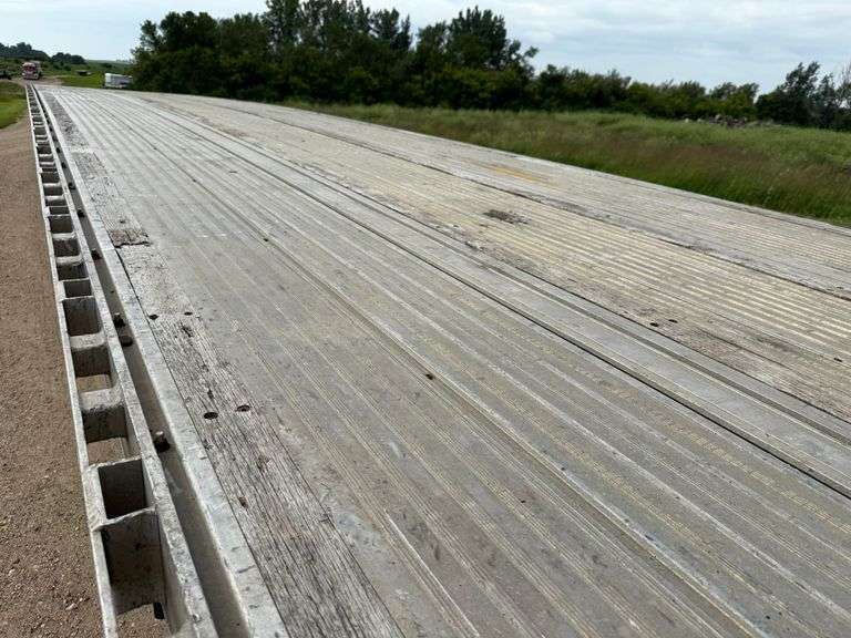 2013 Reitnouer Aluminum Spread Axle Step Deck Trailer, Air Ride, 53’, 9 ...