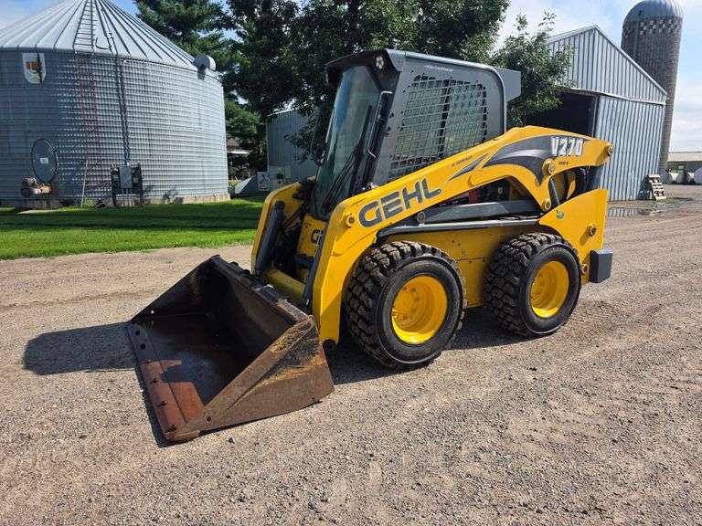 2019 Gehl V270 Gen 2 Skid Loader, Power-A-Tach, Hydraslide, 2 Speed ...