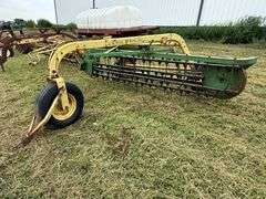 John Deere Model 640 Side Delivery Rake, 5 Bar, SN: 3446 - Fragodt ...